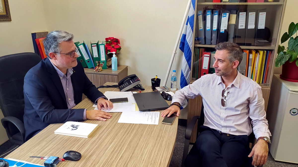 Επίσκεψη Αντιπεριφερειάρχη Ανδρέα Κτενά στο Γενικό Νοσοκομείο Λευκάδας ...